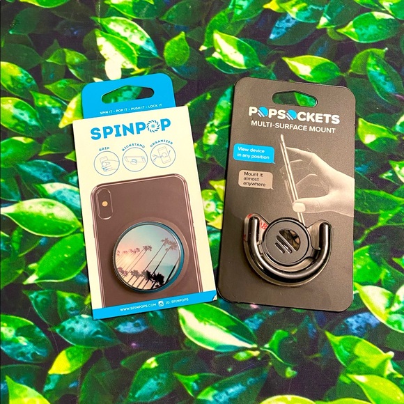 PopSocket | Cell Phones & Accessories | Nwt Pop Socket Set Palm Tree ...